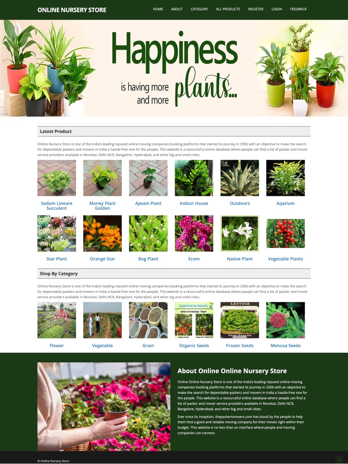 Online Nursery Store - Java Spring Boot MVC Spring Boot MySQL Projects ... Online Nursery Store - Java Spring Boot MVC Spring Boot MySQL Projects ...